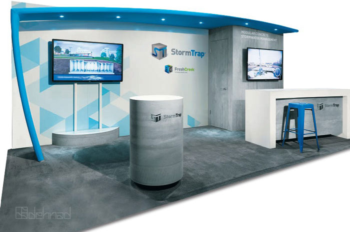 Small Exhibition Booths | The Most Famous Small Stand Designs | Dehnad