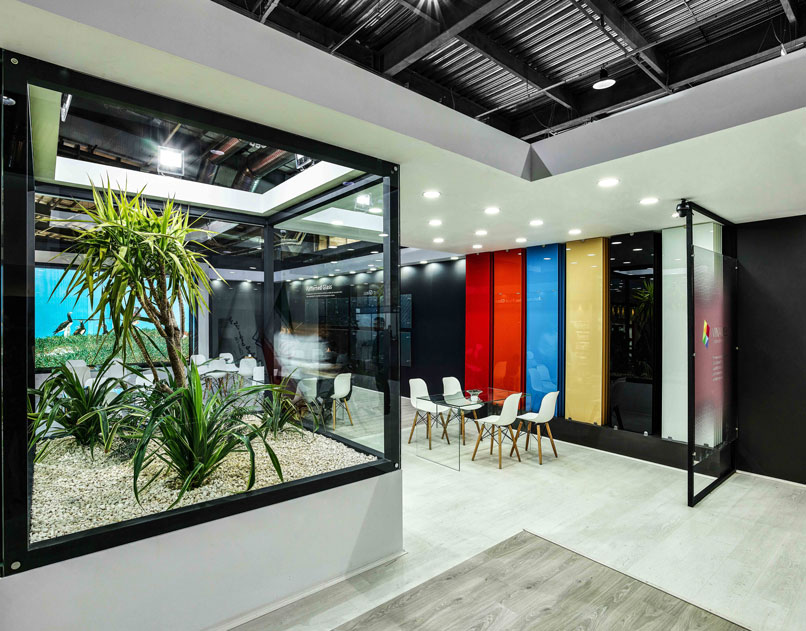 Ghazvin Glass Company Booth Design | Dehnad Booth Construction